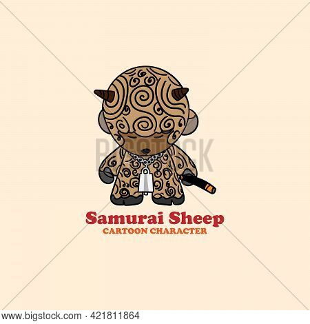 Vector y foto Samurai Sheep Icon (prueba gratis) | Bigstock