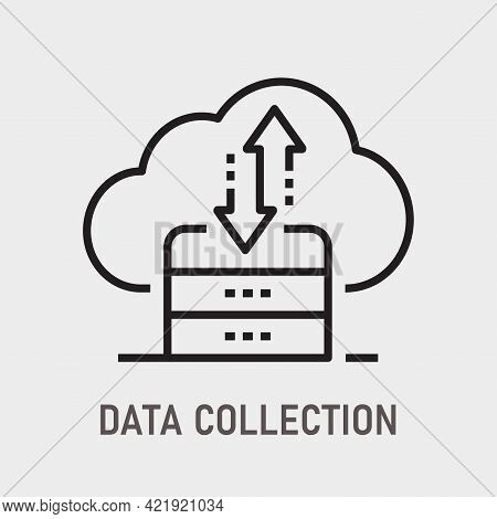 Data Collection Icon Vector & Photo (Free Trial) | Bigstock