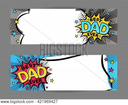 Best Dad Ever. Comic Vector & Photo (Free Trial) | Bigstock