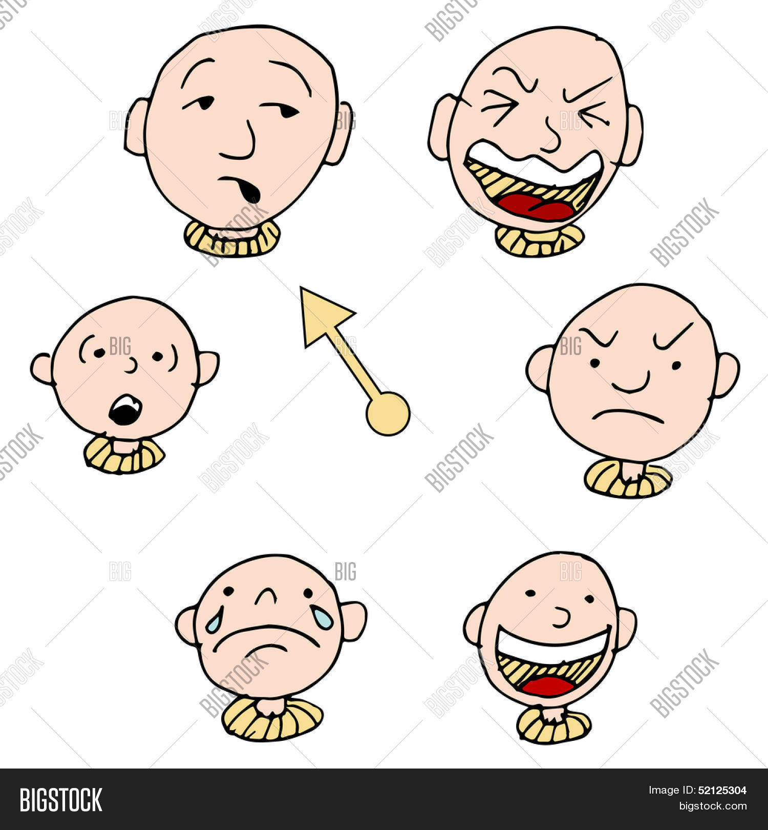 Set Faces Showing Image & Photo (Free Trial) | Bigstock