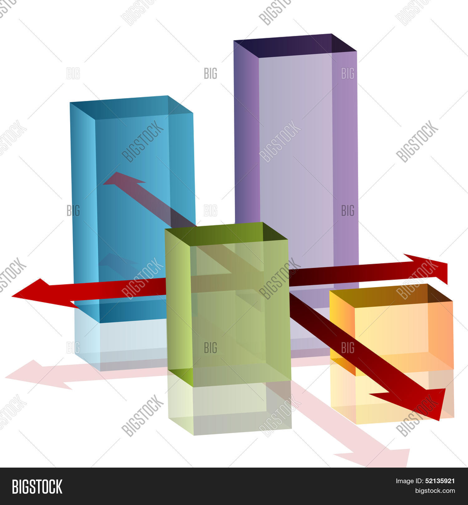 Image 3d Intersection Vector & Photo (Free Trial) | Bigstock