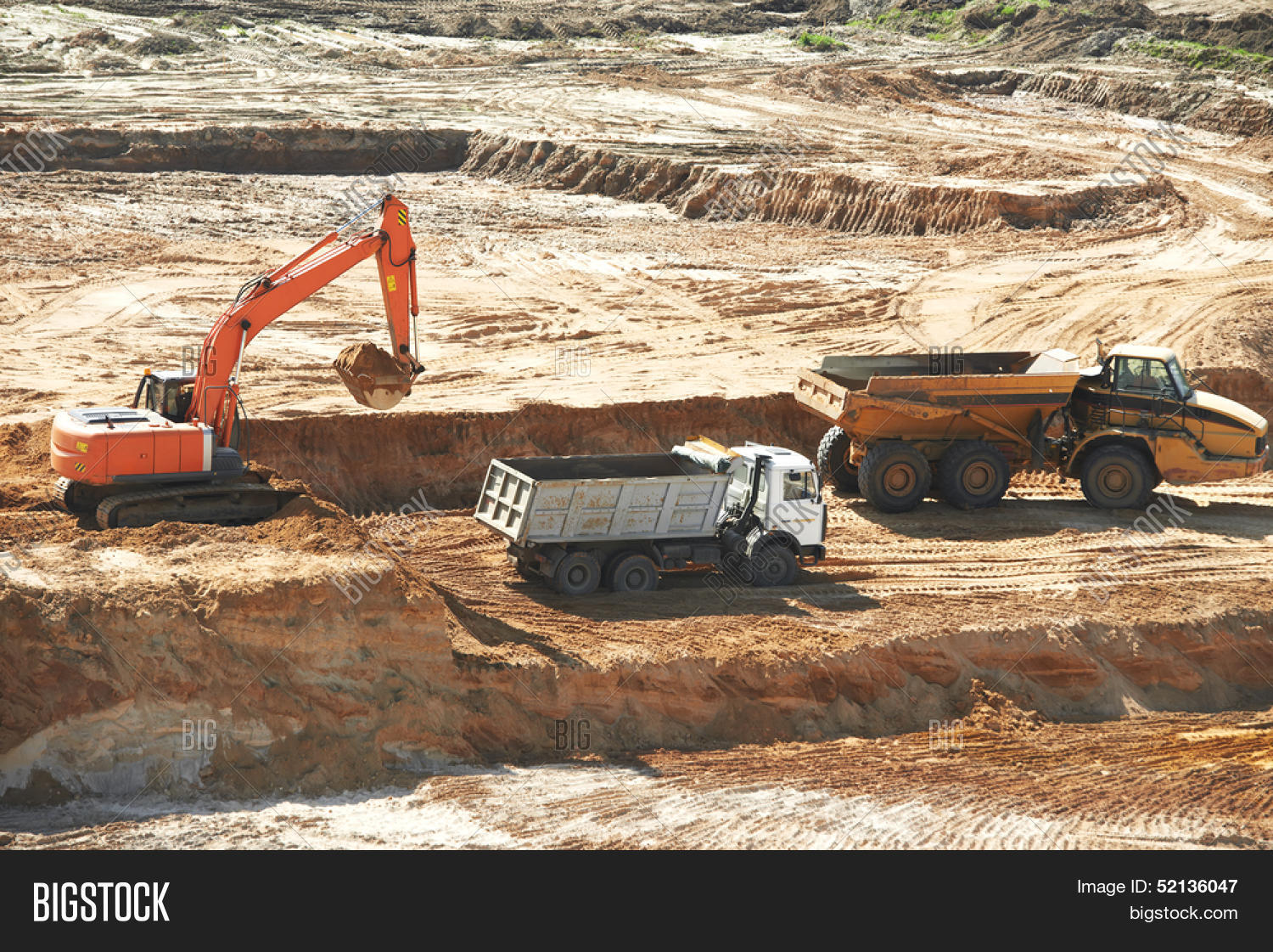 Loader Excavator Image & Photo (Free Trial) | Bigstock