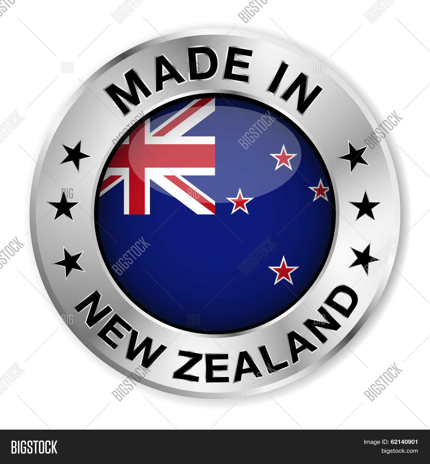 Made New Zealand Vector & Photo (Free Trial) | Bigstock