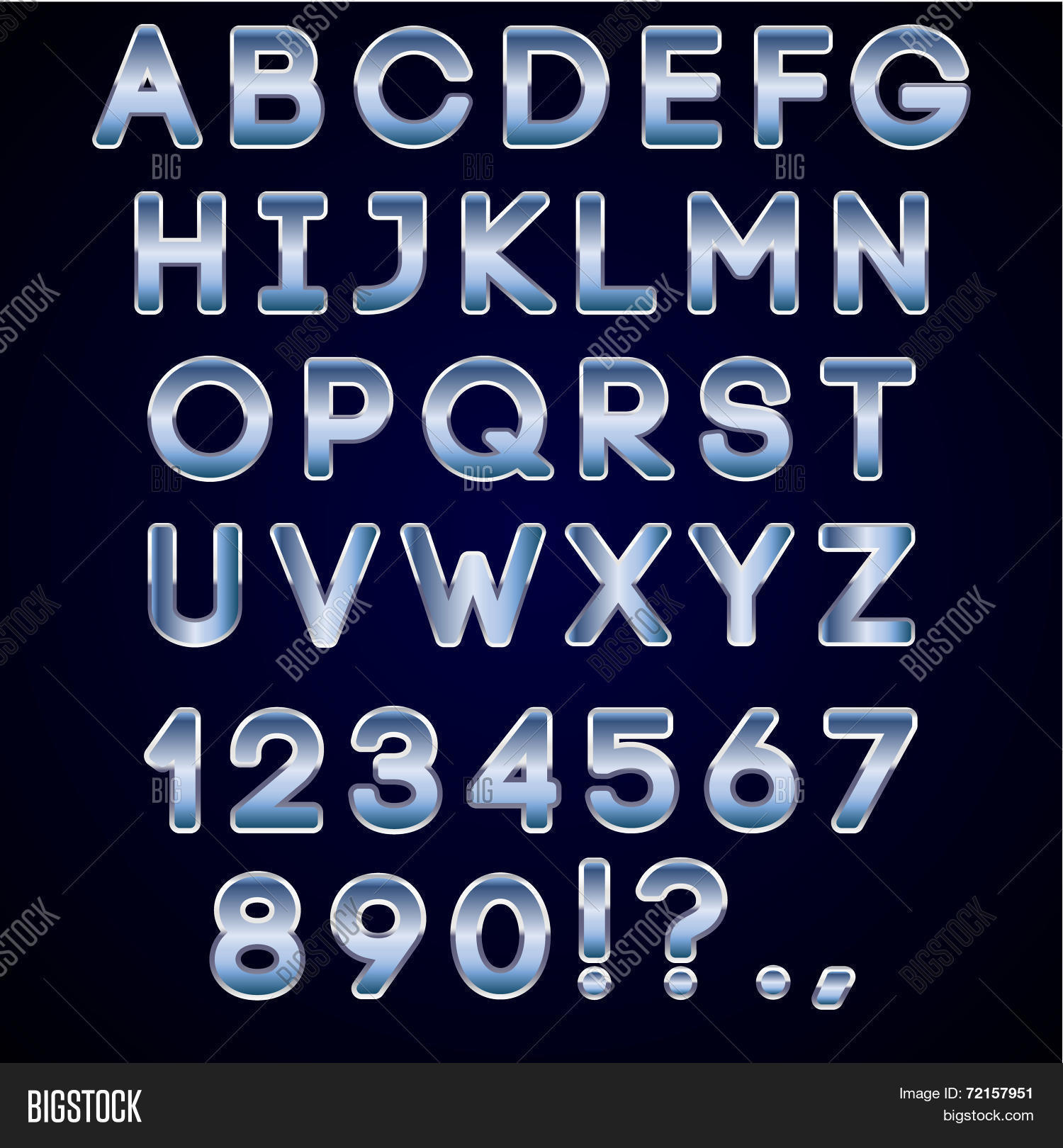 Vector Bold Chrome Vector & Photo (Free Trial) | Bigstock