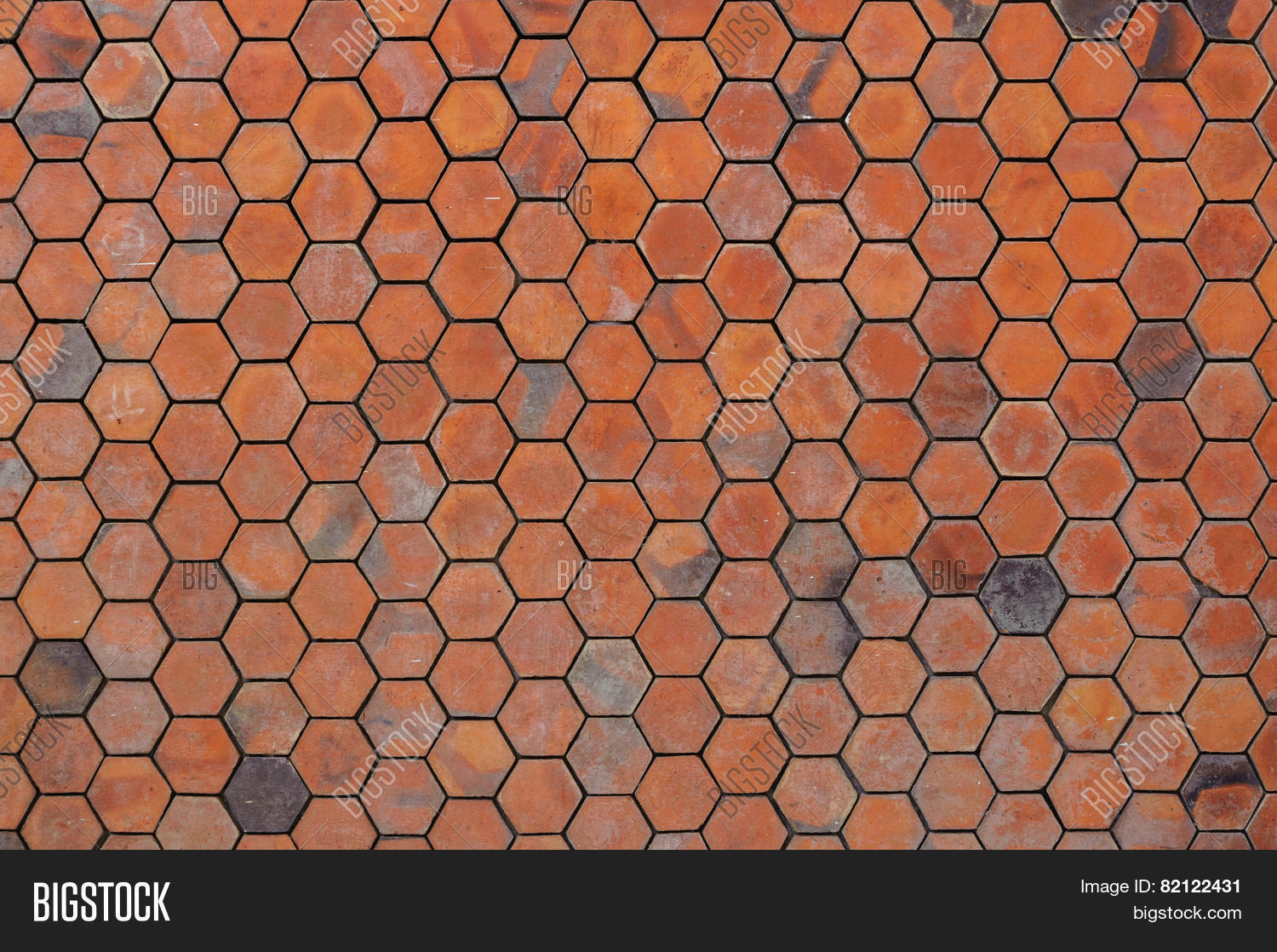 Octagon Red Brick Wall Image & Photo (Free Trial) | Bigstock
