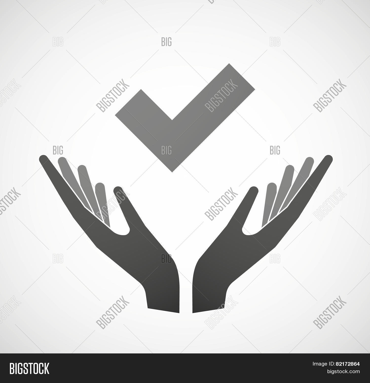 Two Hands Offering Vector & Photo (Free Trial) | Bigstock