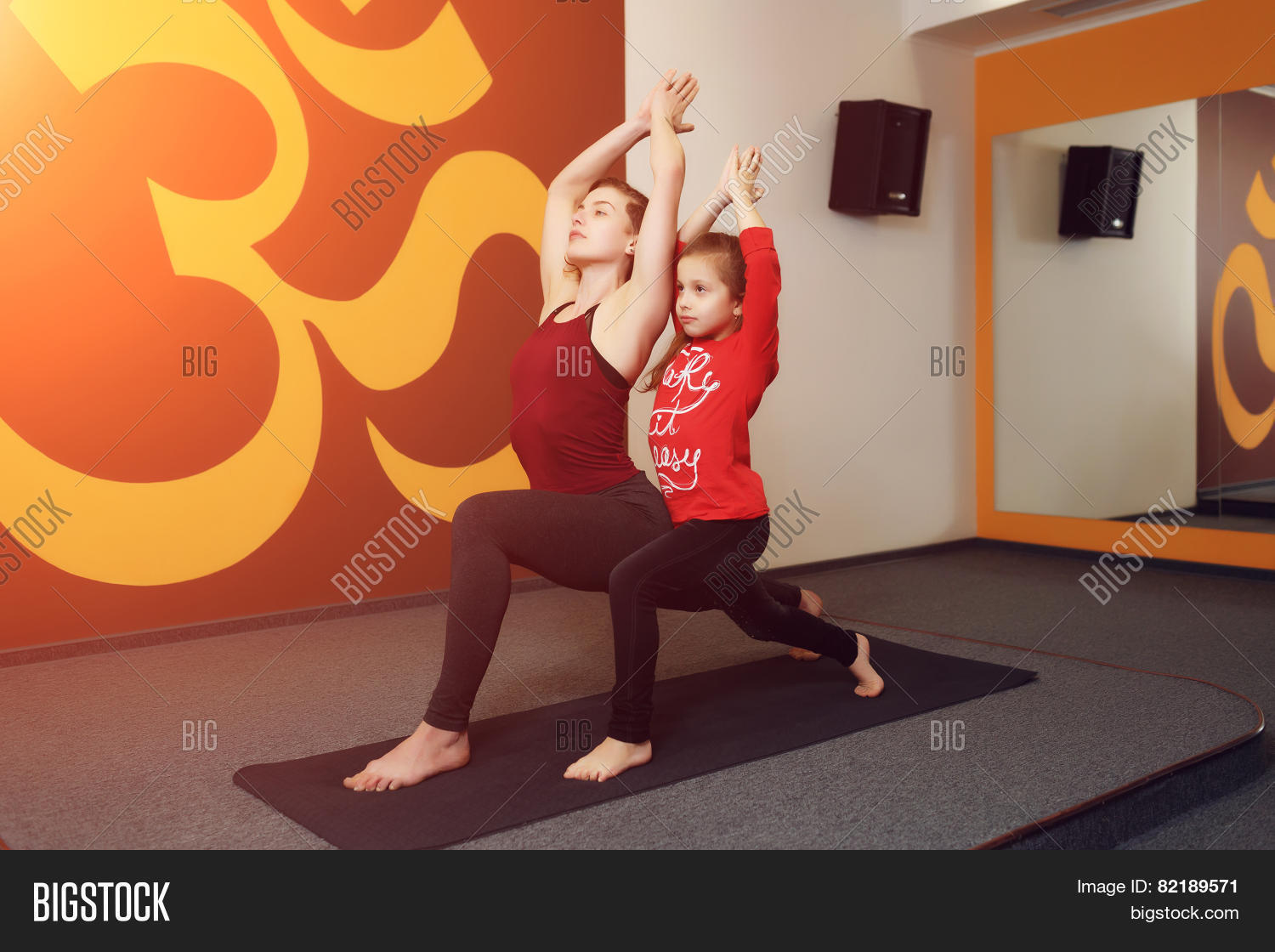 Mother Child Yoga Image & Photo (Free Trial) | Bigstock