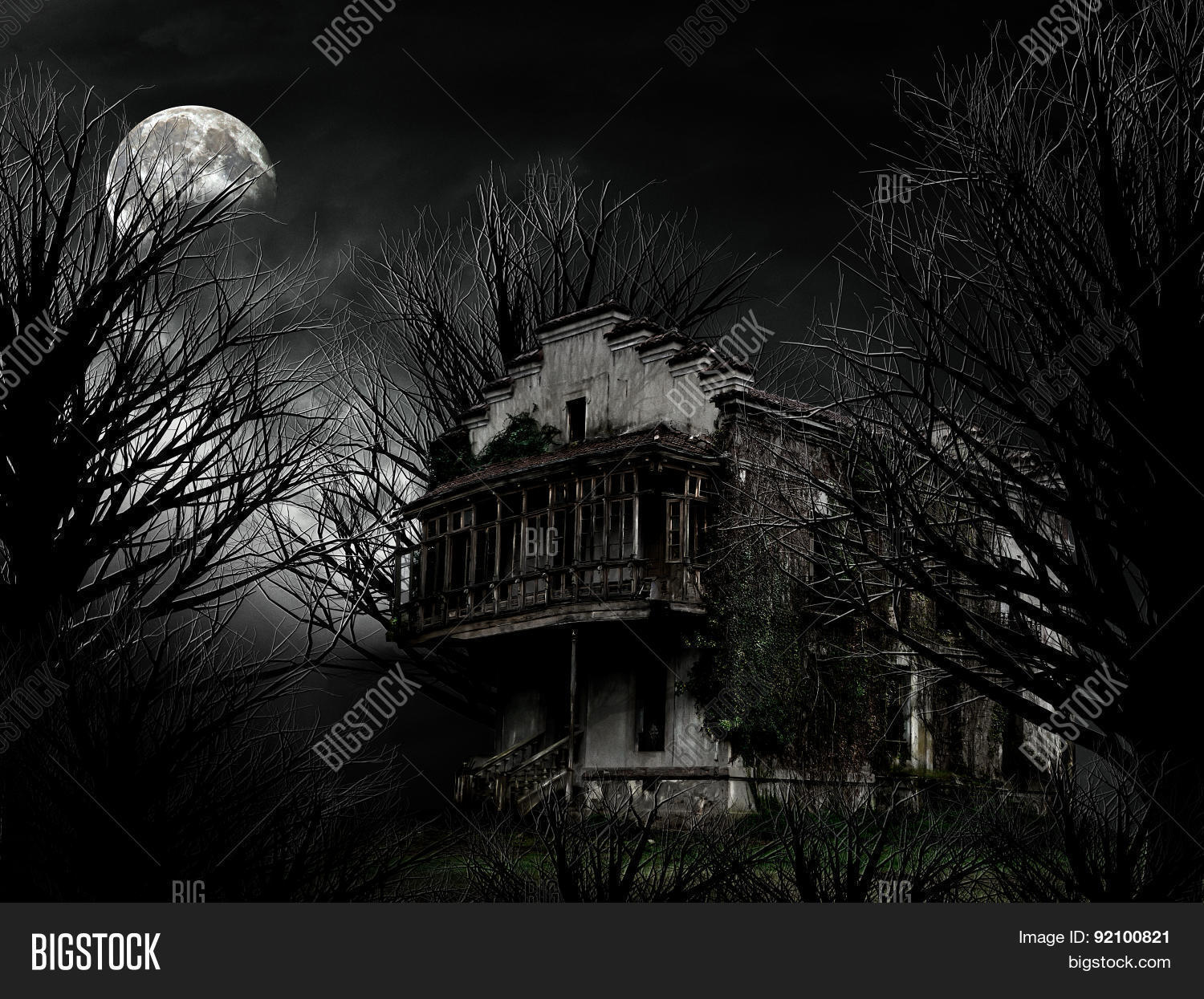 Ghost House Image & Photo (Free Trial) | Bigstock