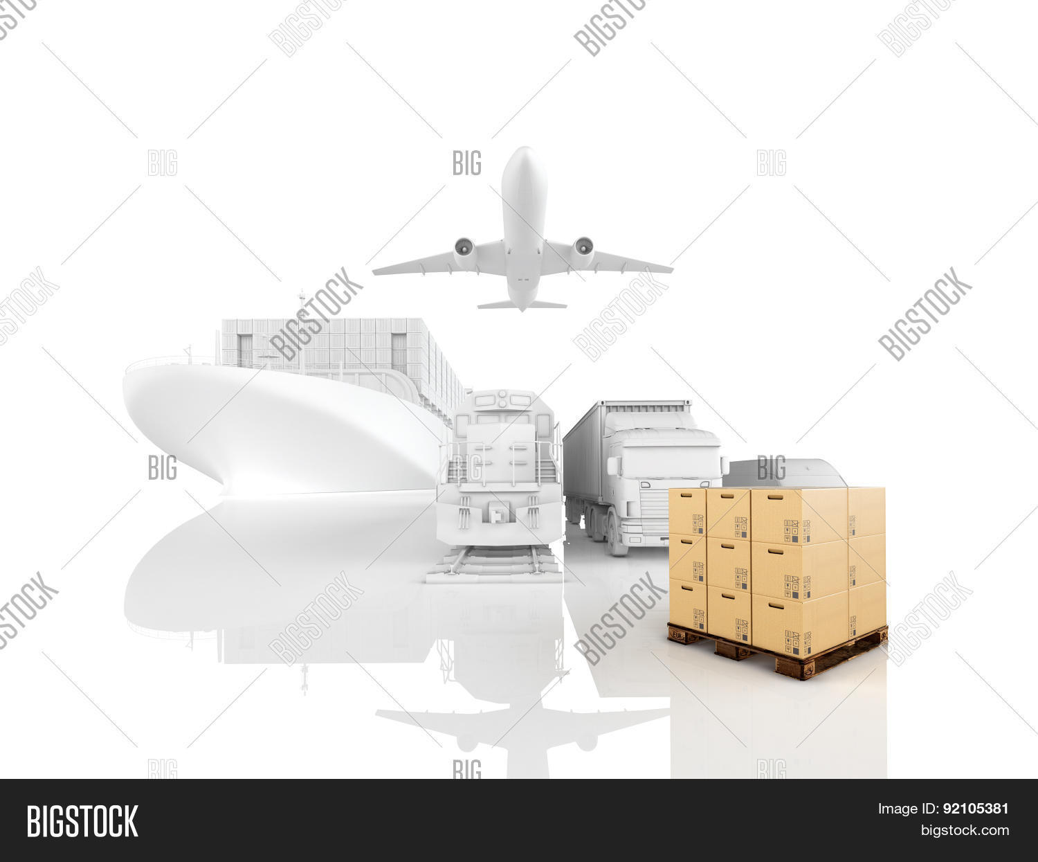 Different Types Cargo Image & Photo (Free Trial) | Bigstock