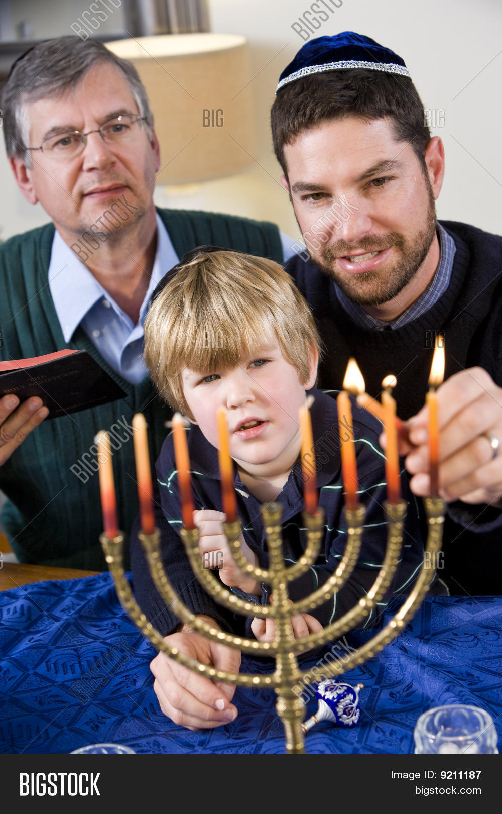 Jewish Family Lighting Image & Photo (Free Trial) | Bigstock