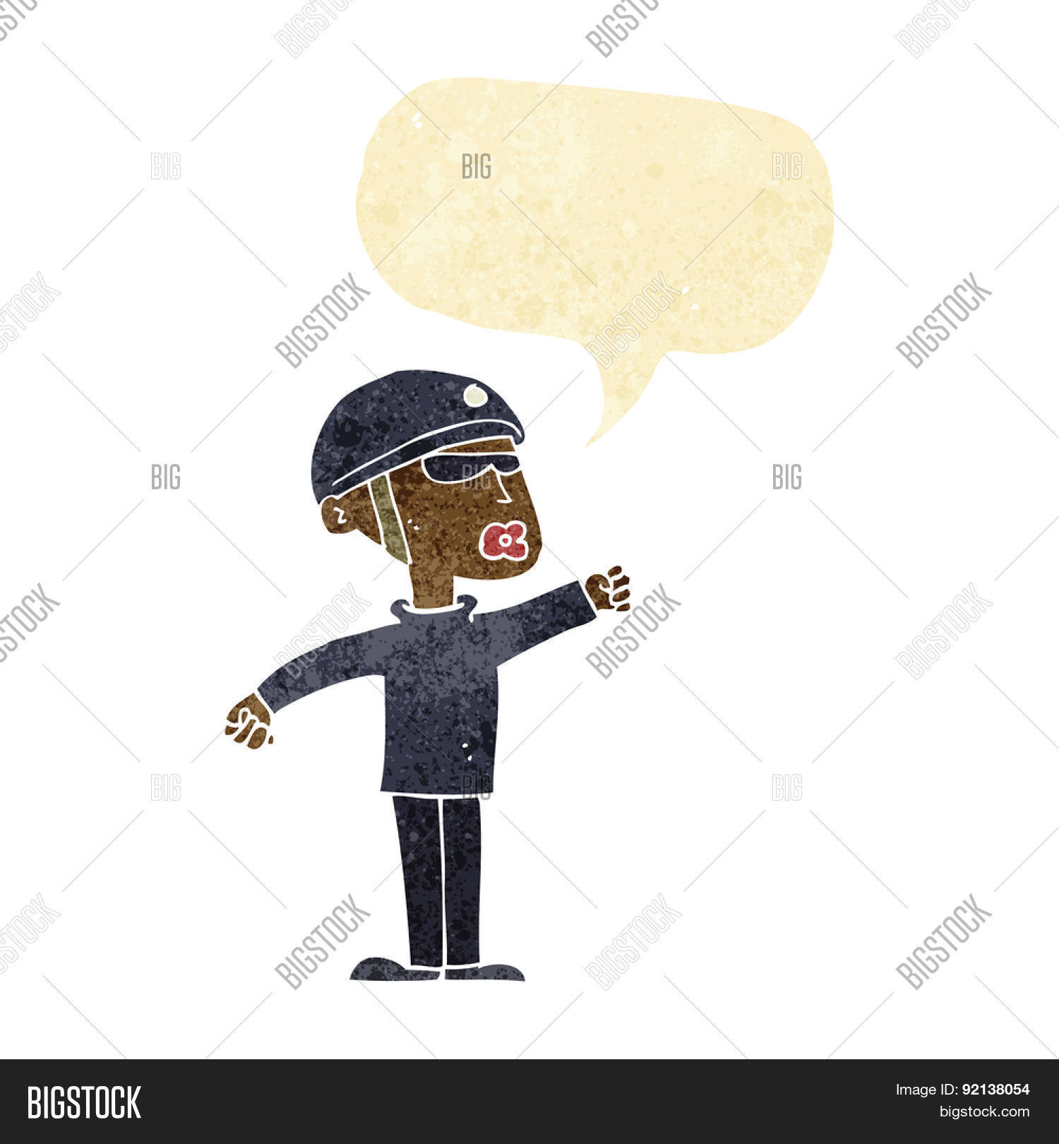 Cartoon Security Vector & Photo (Free Trial) | Bigstock