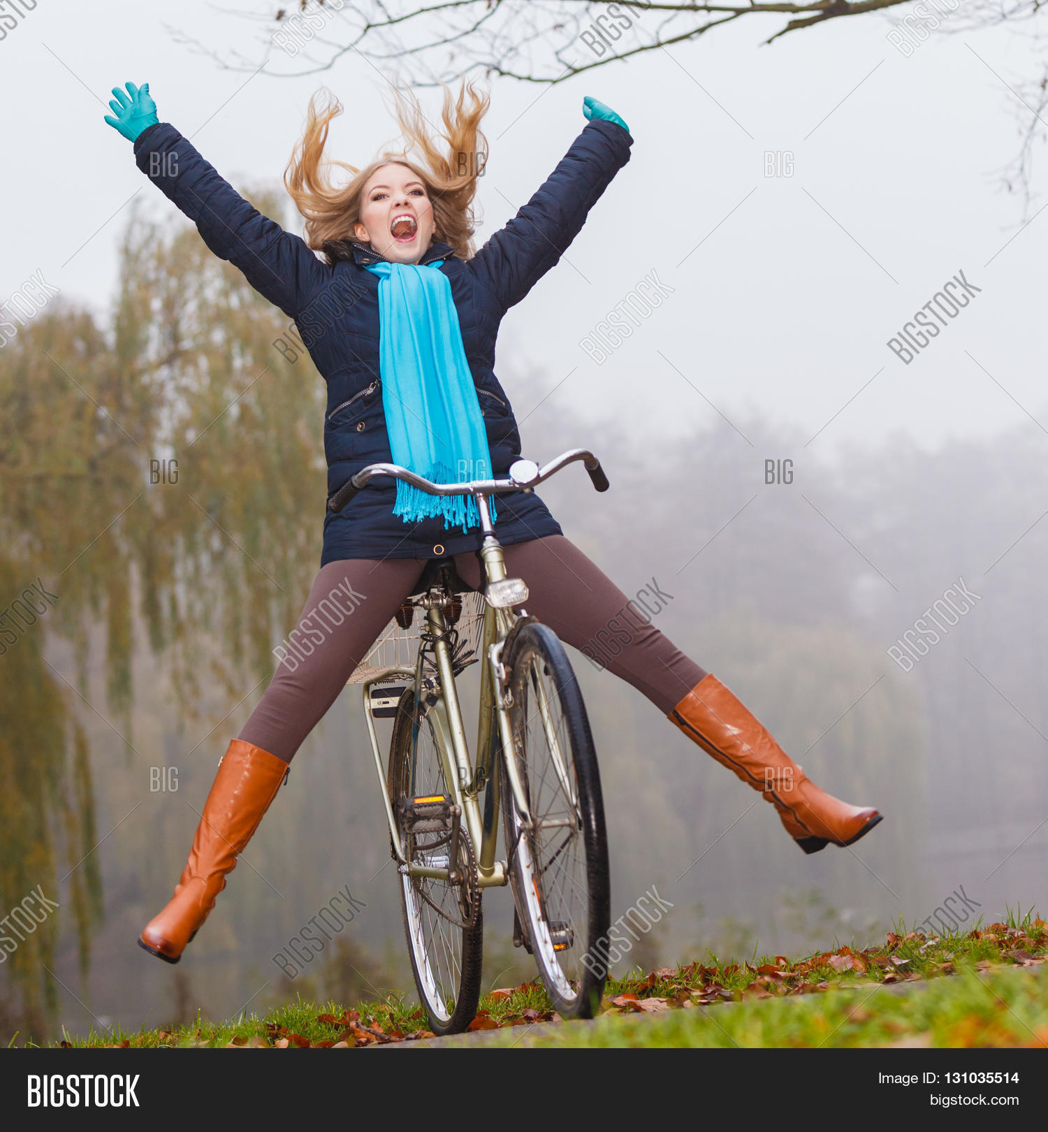Happy Carefree Active Image & Photo (Free Trial) | Bigstock
