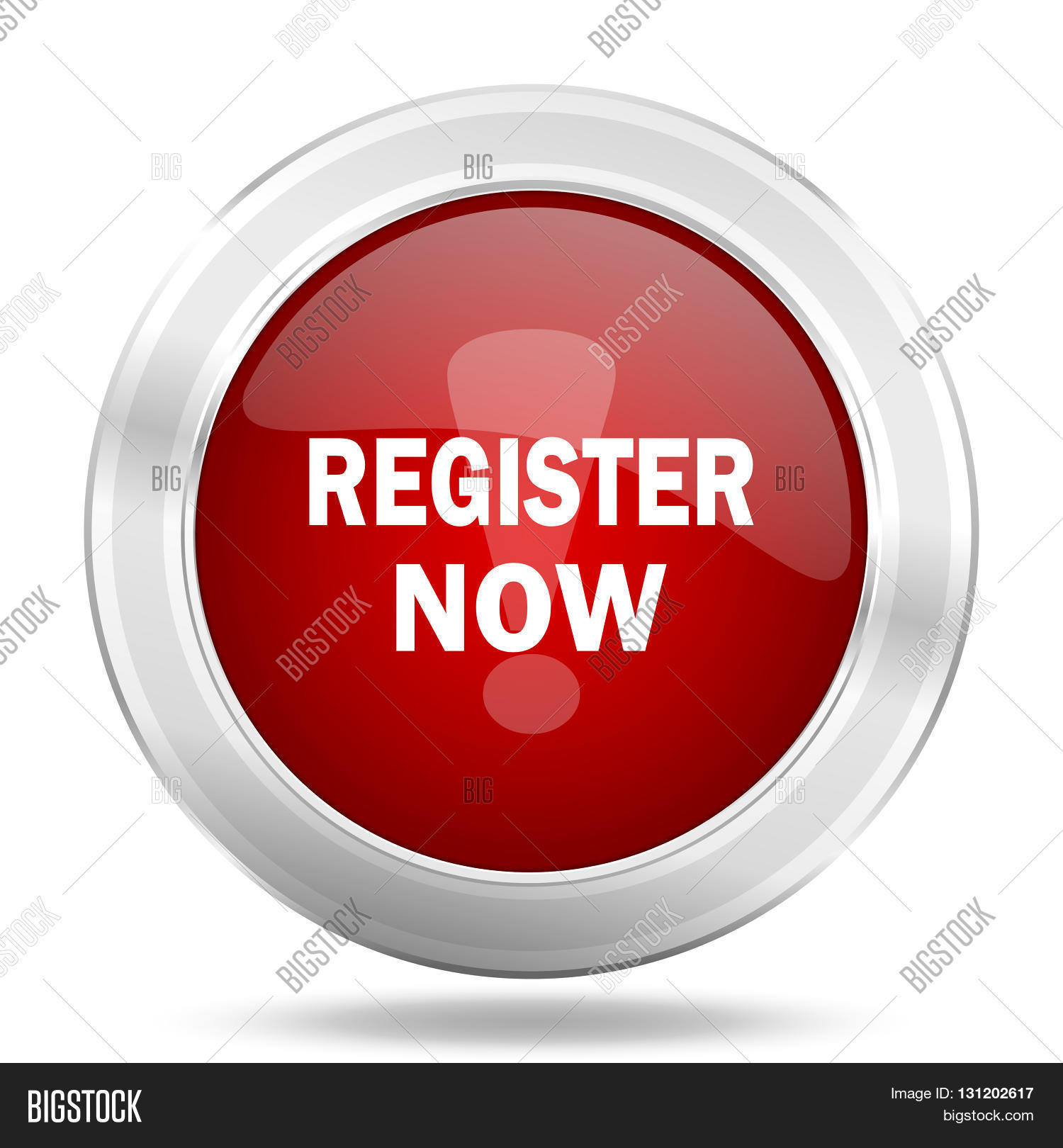 Register Now Icon, Red Image & Photo (Free Trial) | Bigstock