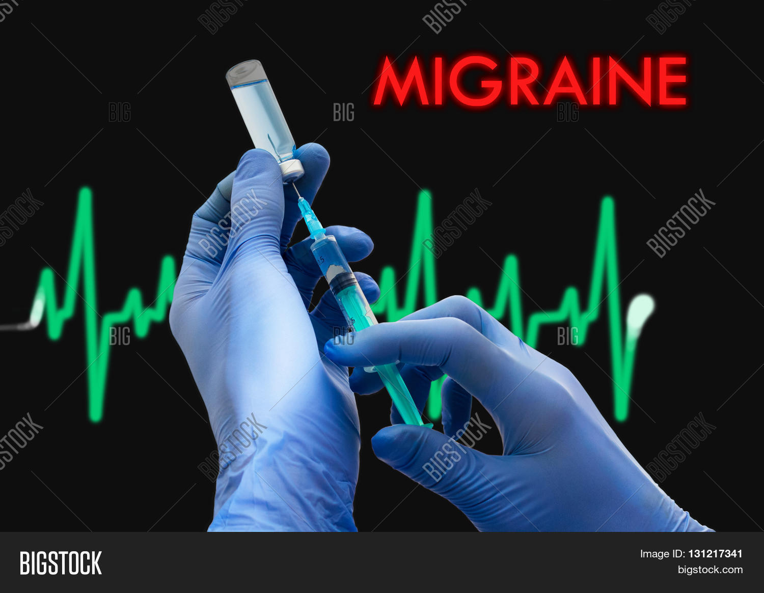 Treatment Migraine. Image & Photo (Free Trial) | Bigstock