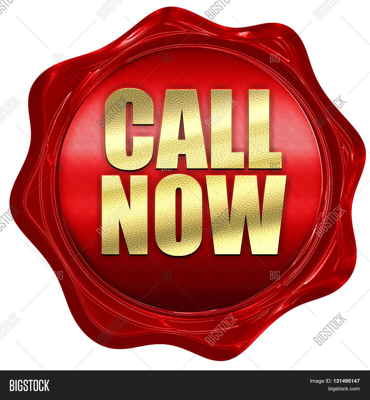 Call Now, 3D Rendering Image & Photo (Free Trial) | Bigstock