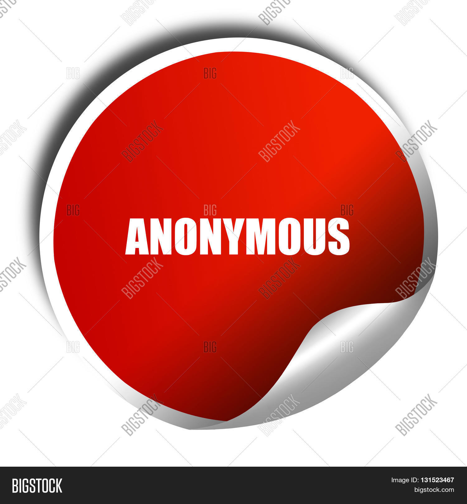 Anonymous, 3D Image & Photo (Free Trial) | Bigstock