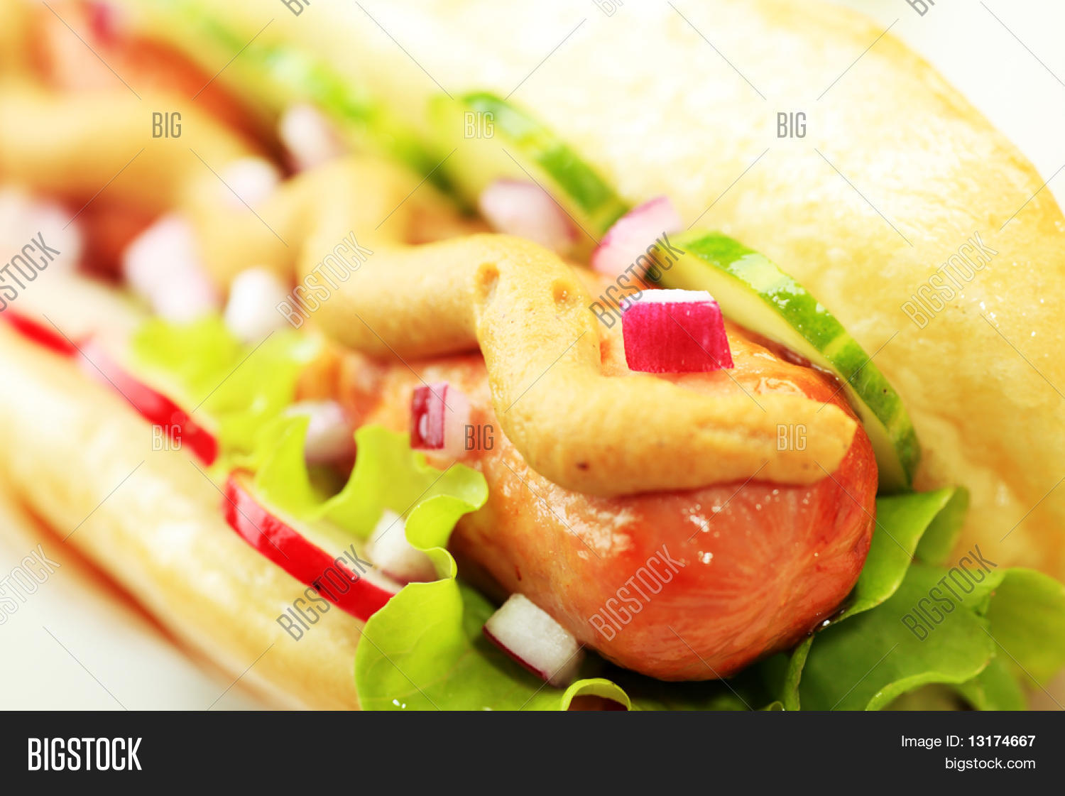 Close Hot Dog. Fast Image & Photo (Free Trial) | Bigstock