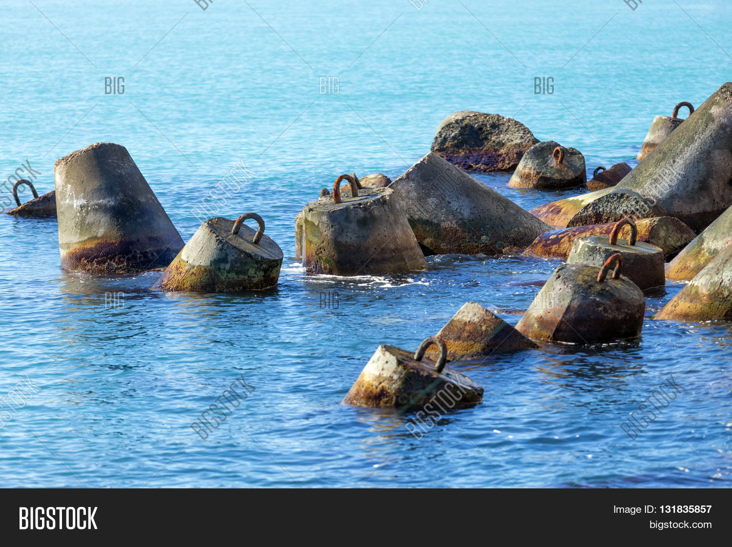 Tetrapods - Massive Image & Photo (Free Trial) | Bigstock