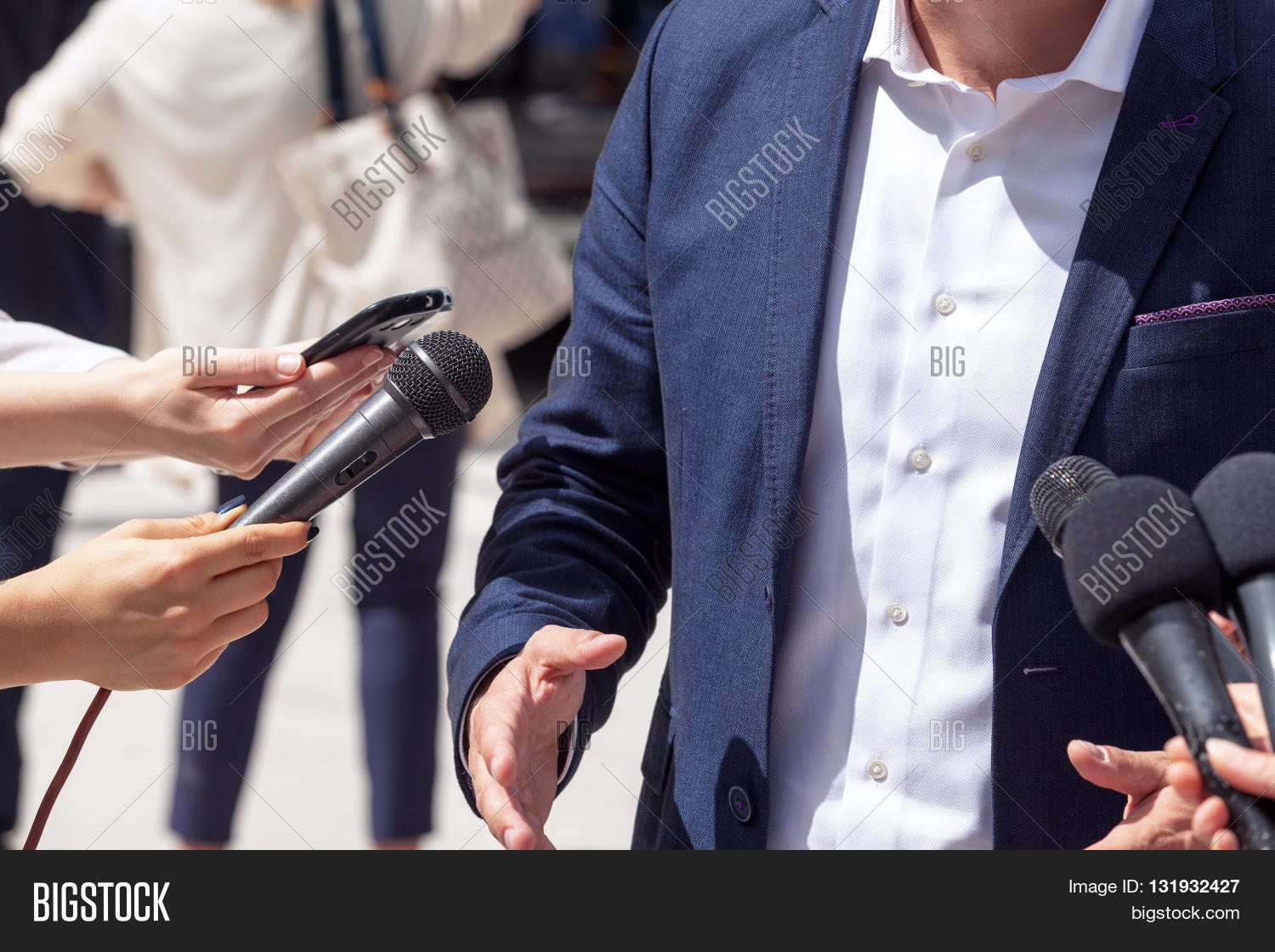 Press Interview Image & Photo (Free Trial) | Bigstock