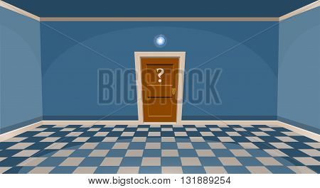 Cartoon Secret Door Vector & Photo (Free Trial) | Bigstock