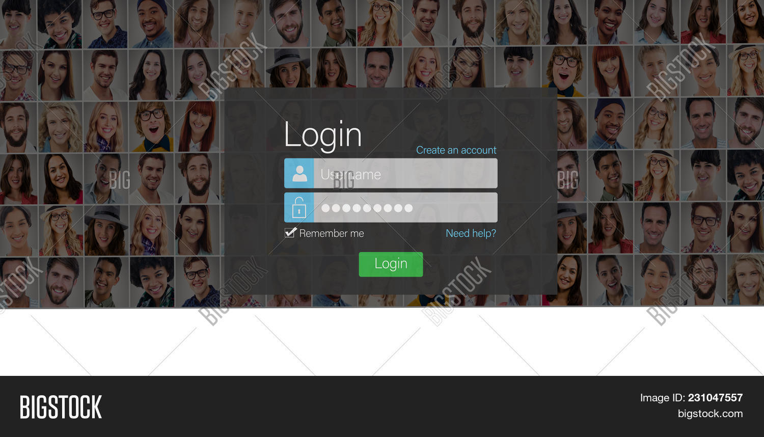 Close- Login Page Image & Photo (Free Trial) | Bigstock