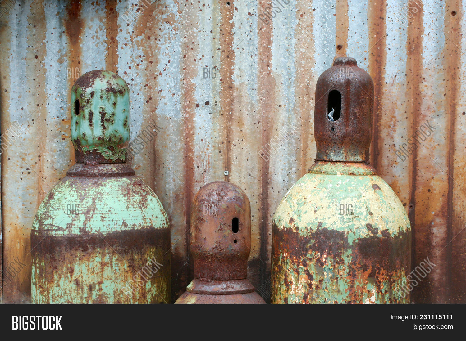 Three Old Rusty Image & Photo (Free Trial) | Bigstock