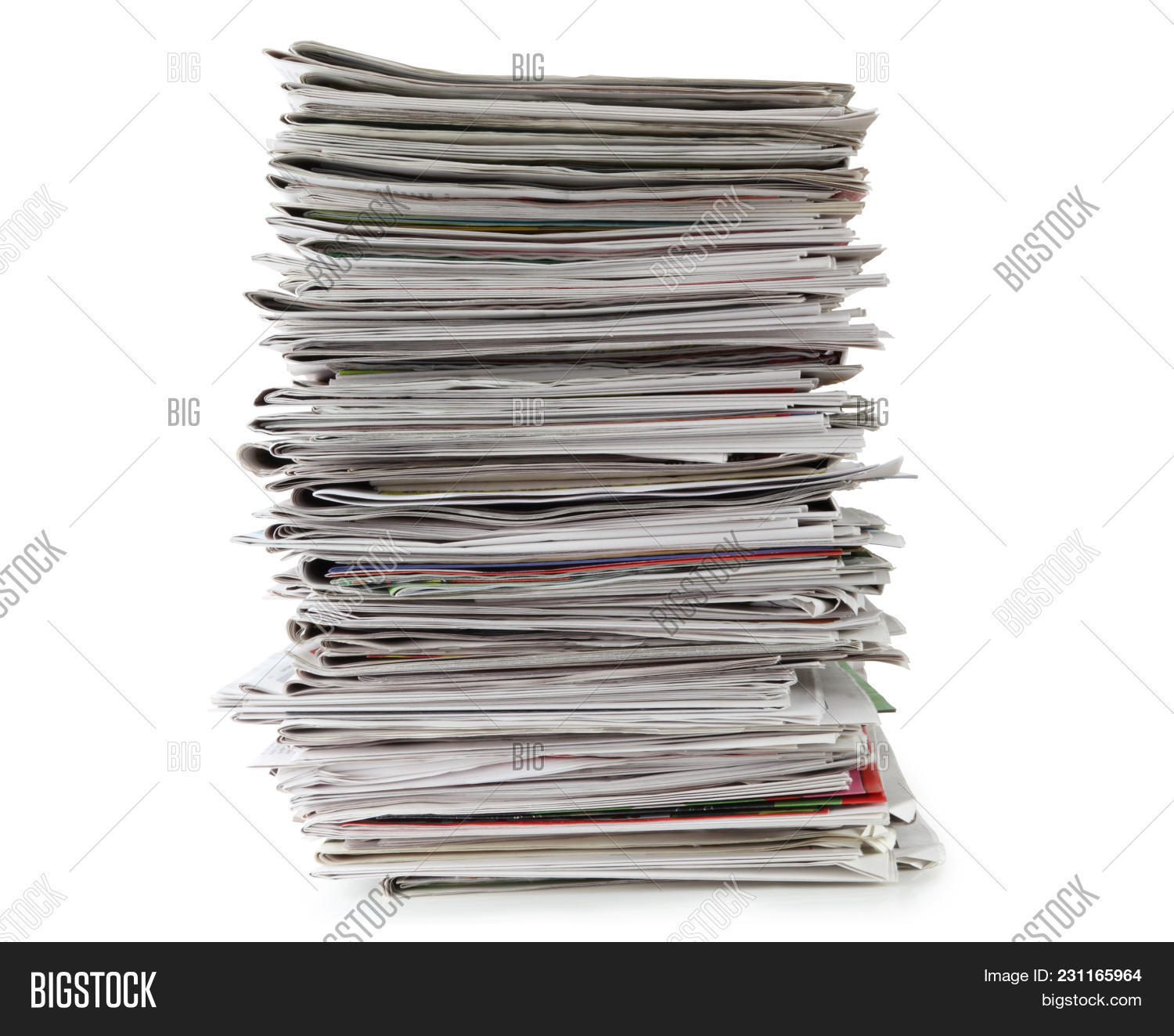 Newspapers Stack Image & Photo (Free Trial) | Bigstock