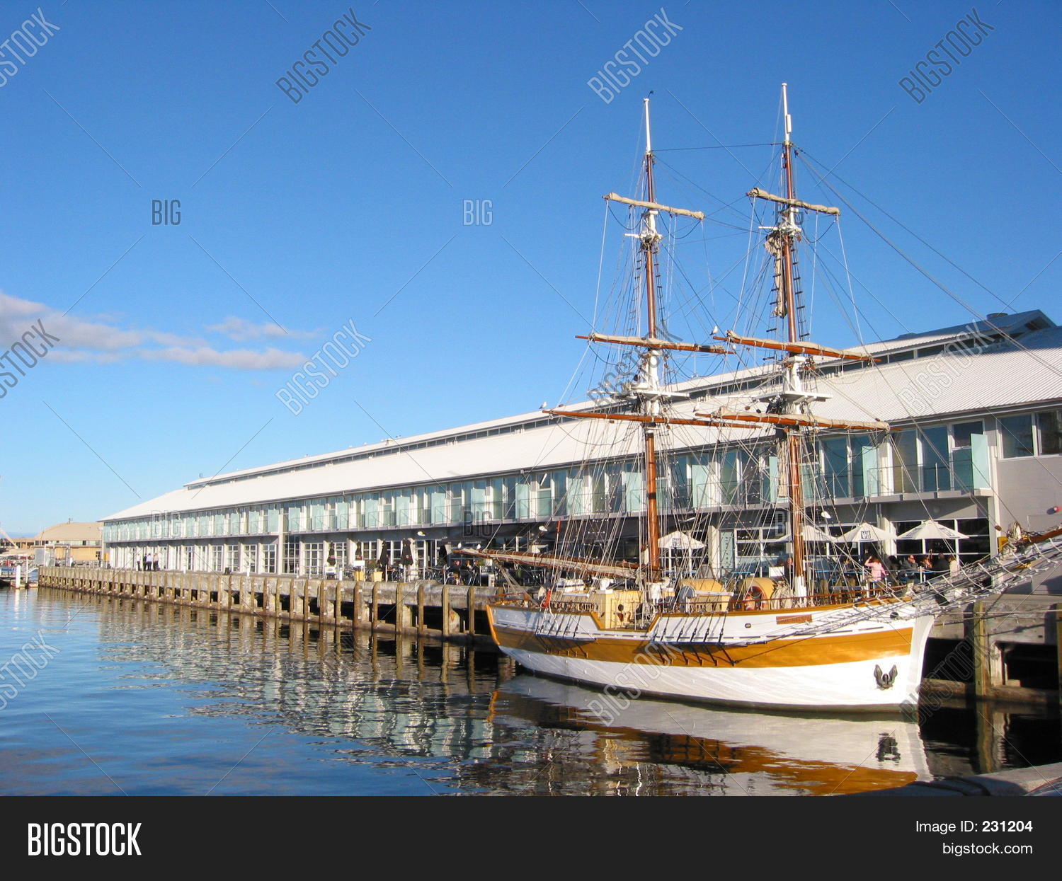Double Masted Schooner Image & Photo (Free Trial) | Bigstock