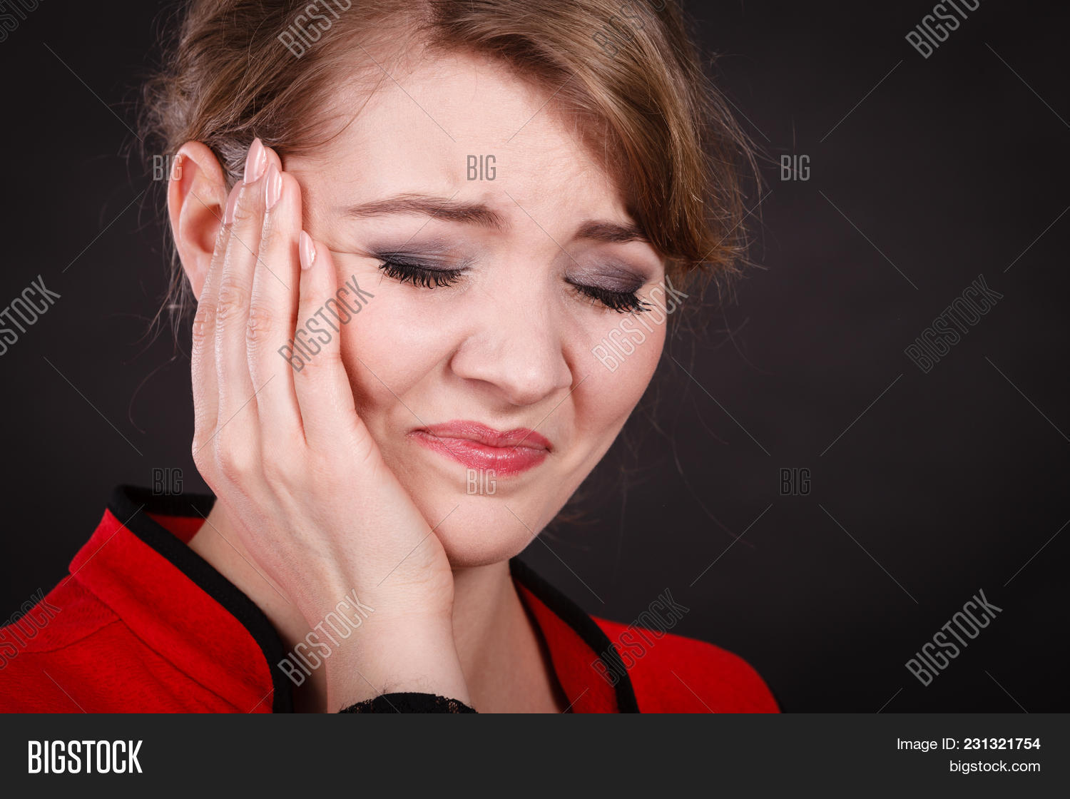 Stress Pain. Face Image & Photo (Free Trial) | Bigstock