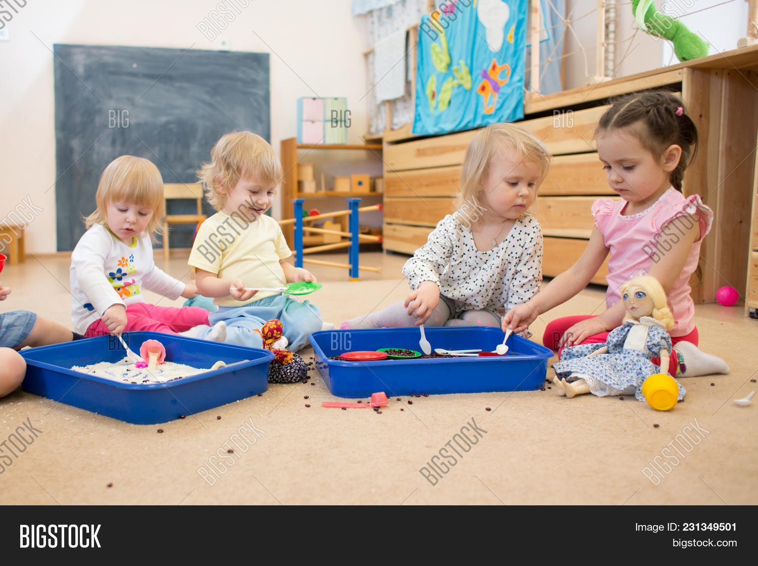 Group Children Playing Image & Photo (Free Trial) | Bigstock