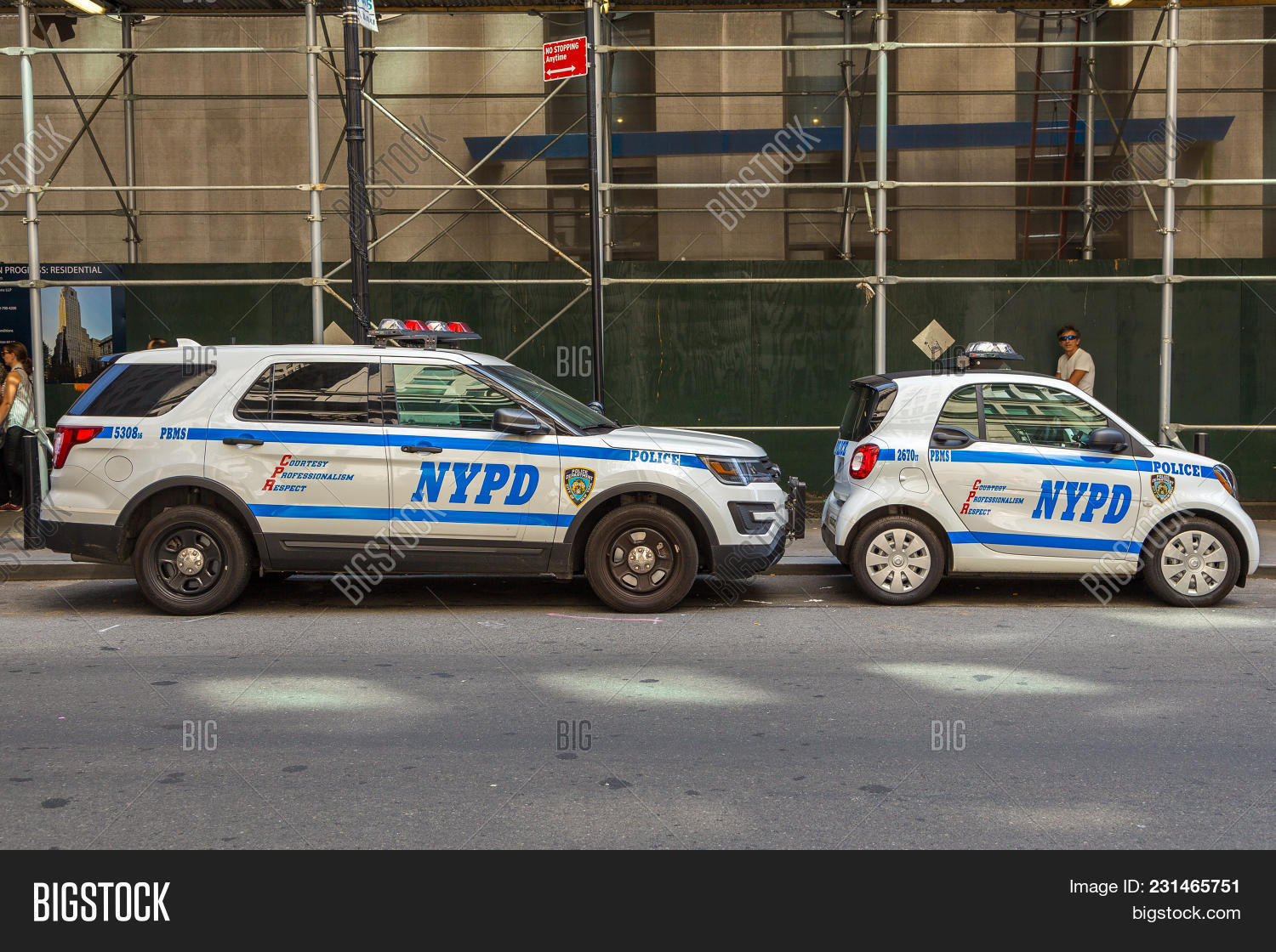 Police Nypd Smart Car Image & Photo (Free Trial) | Bigstock