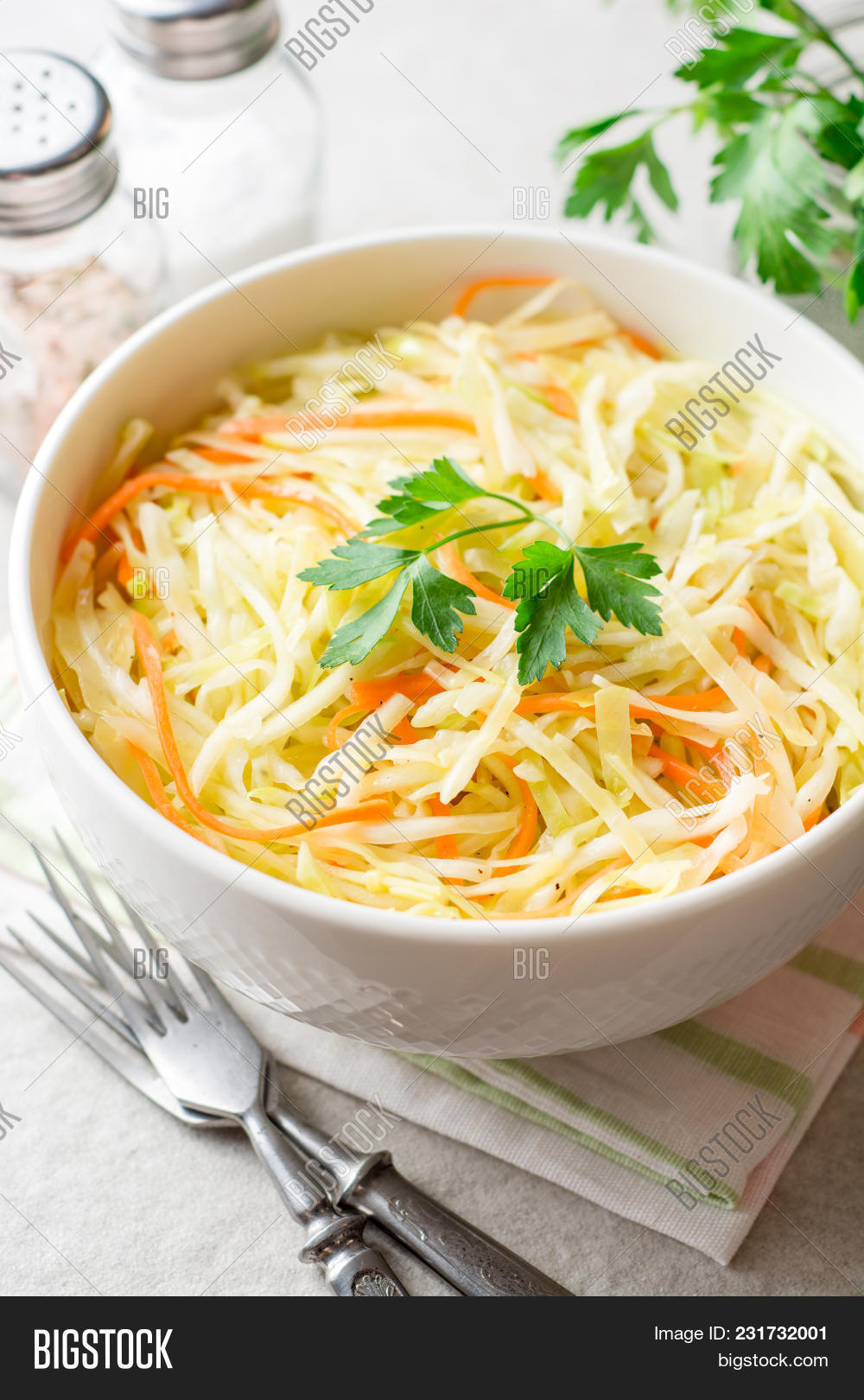 Fresh Coleslaw Salad Image & Photo (Free Trial) | Bigstock