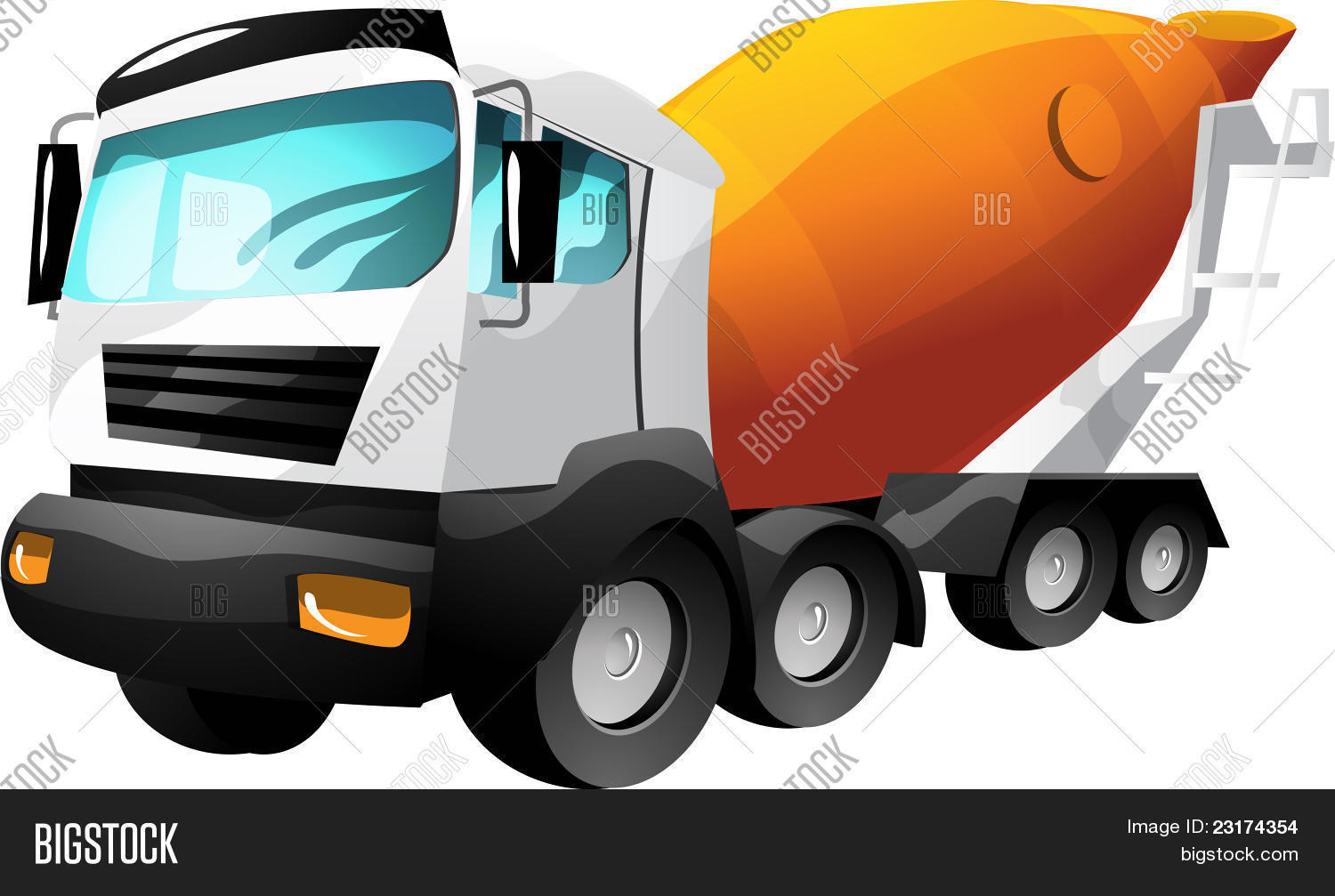 Cartoon Vector Cement Vector & Photo (Free Trial) | Bigstock