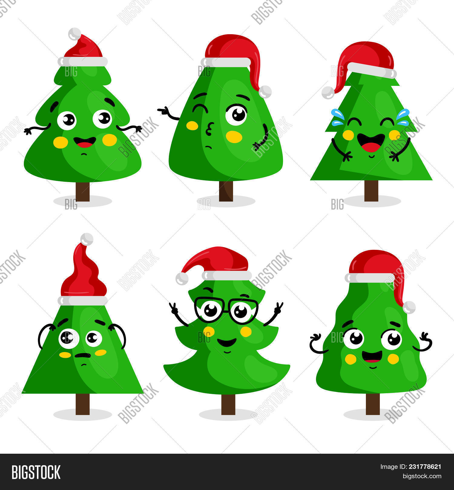 Funny Christmas Tree Image & Photo (Free Trial) | Bigstock