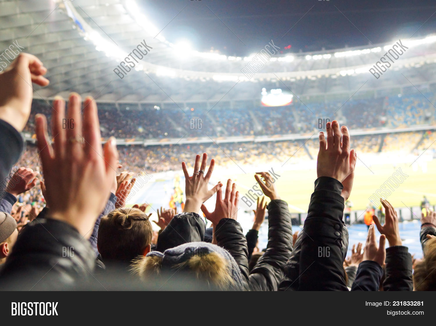 Fans Stadium Support Image & Photo (Free Trial) | Bigstock