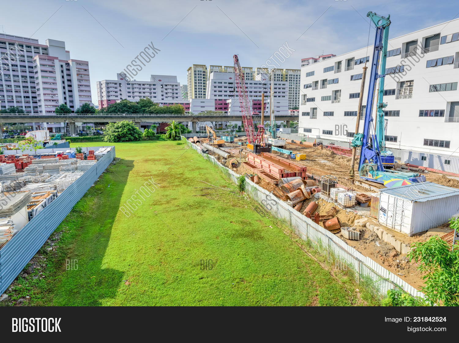 Construction Site Image & Photo (Free Trial) | Bigstock