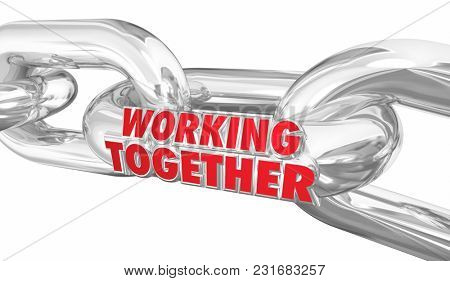 Working Together Chain Image & Photo (Free Trial) | Bigstock