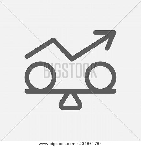 Stability Icon Line Vector & Photo (Free Trial) | Bigstock