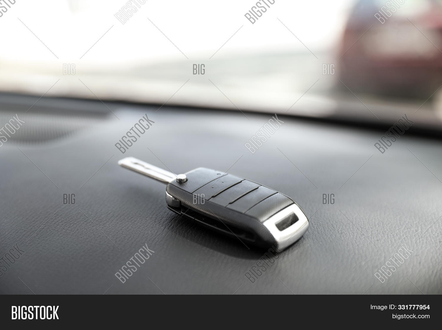 Car Key On Dashboard Image & Photo (Free Trial) | Bigstock