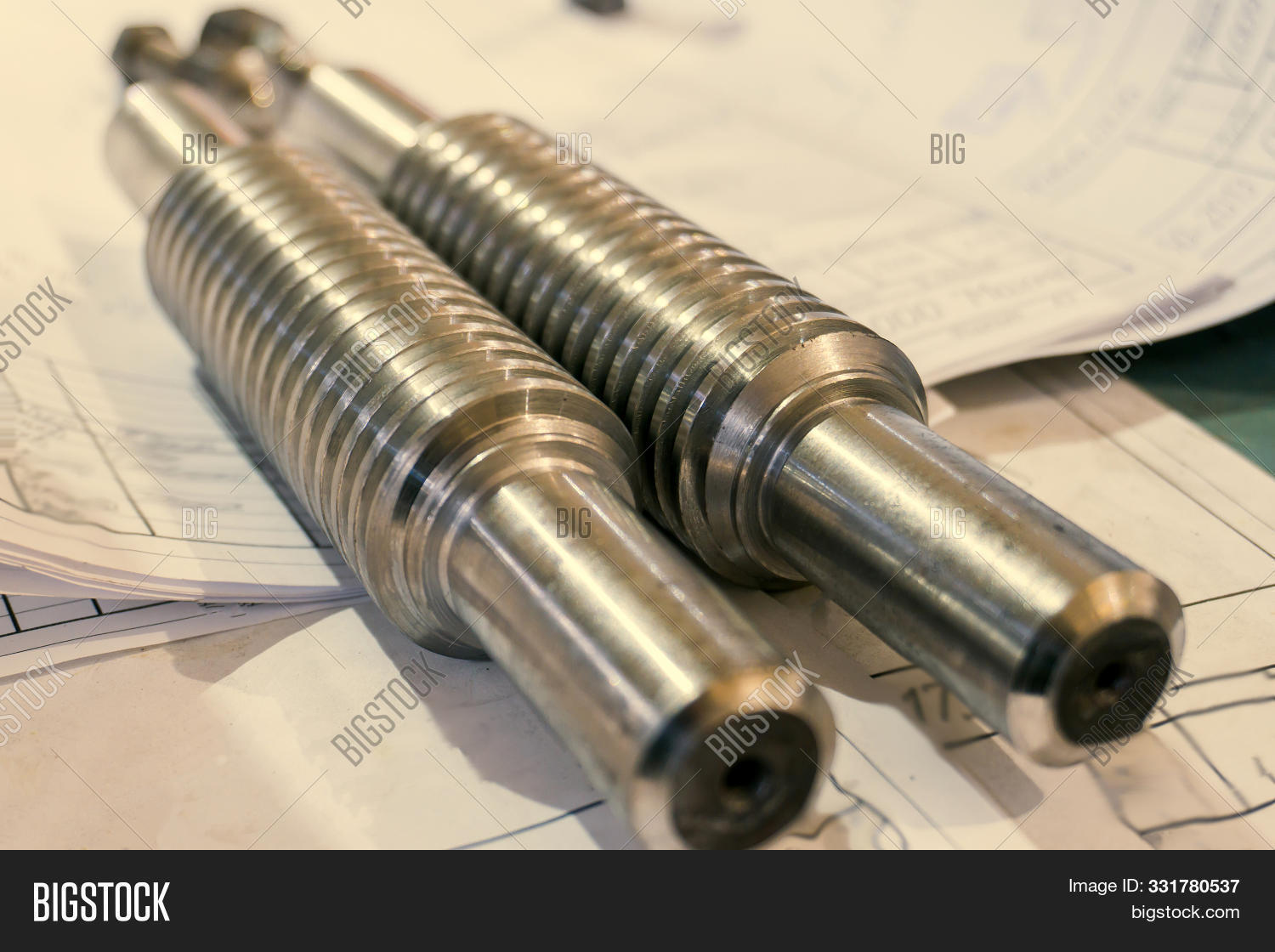 Screw Shaft After Image & Photo (Free Trial) | Bigstock
