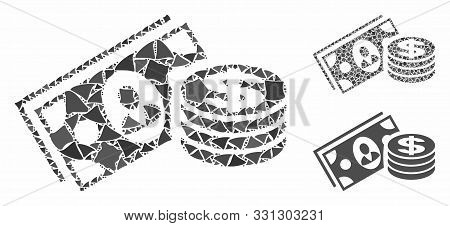 Money Cash Mosaic Vector & Photo (Free Trial) | Bigstock