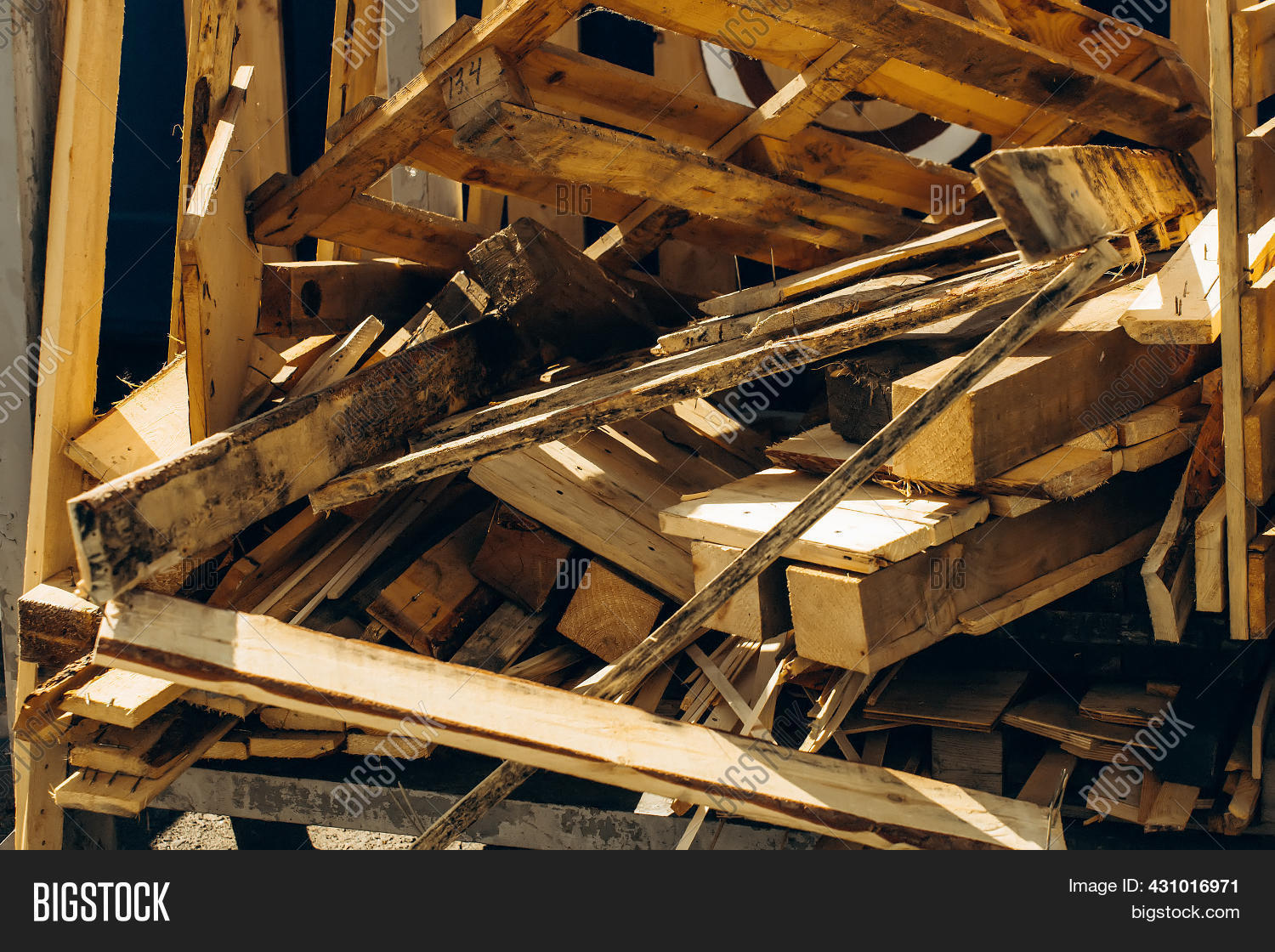 Wooden Waste Boards Image & Photo (Free Trial) | Bigstock