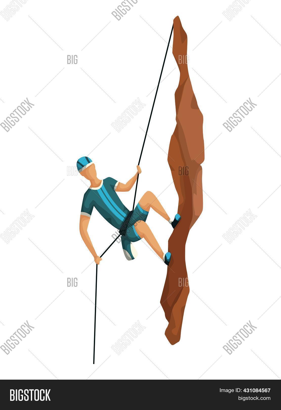 Mountain Climbing. Men Image & Photo (Free Trial) | Bigstock