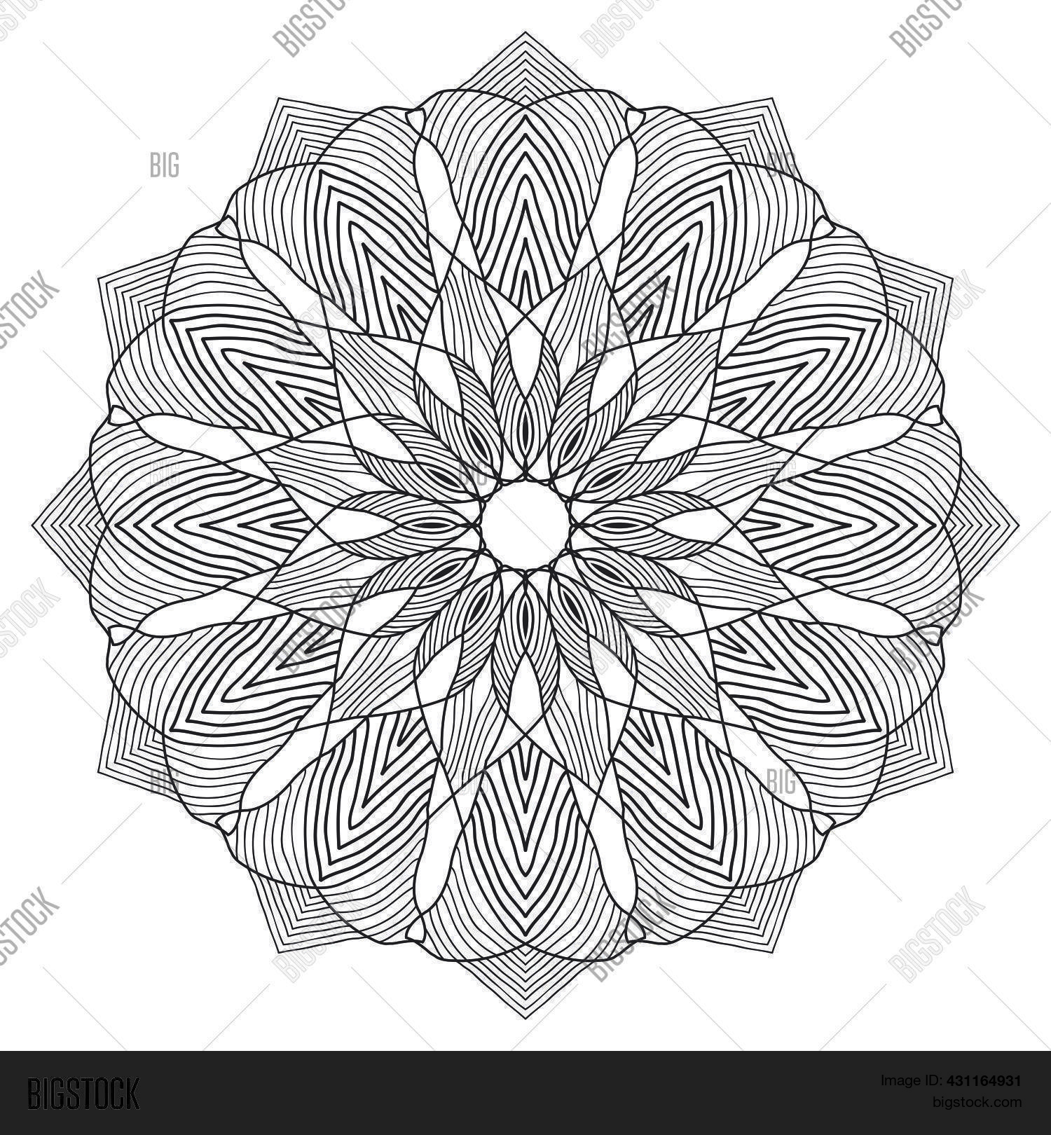 Arabesque Mandala Vector & Photo (Free Trial) | Bigstock