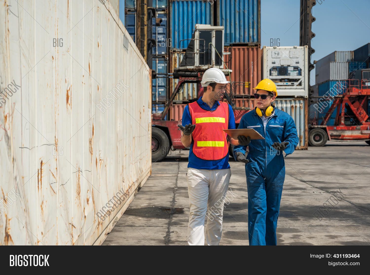 Foreman Dock Worker Image & Photo (Free Trial) | Bigstock