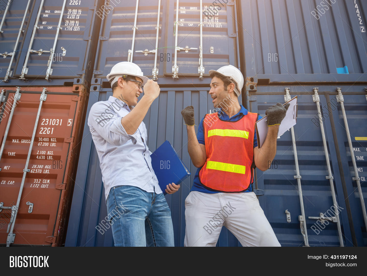 Happy Foreman Dock Image & Photo (Free Trial) | Bigstock