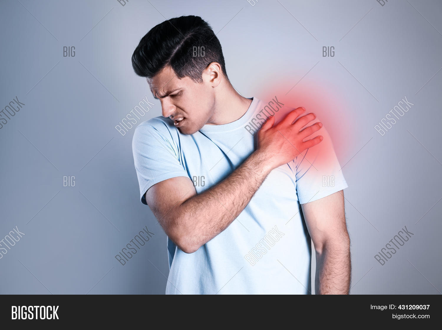 Man Suffering Shoulder Image & Photo (Free Trial) | Bigstock