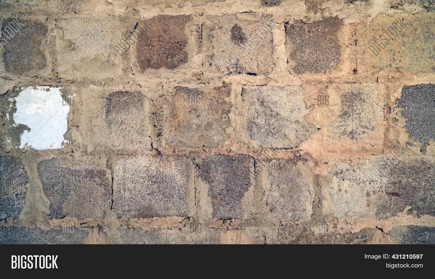 Old Cinder Block Wall Image & Photo (Free Trial) | Bigstock
