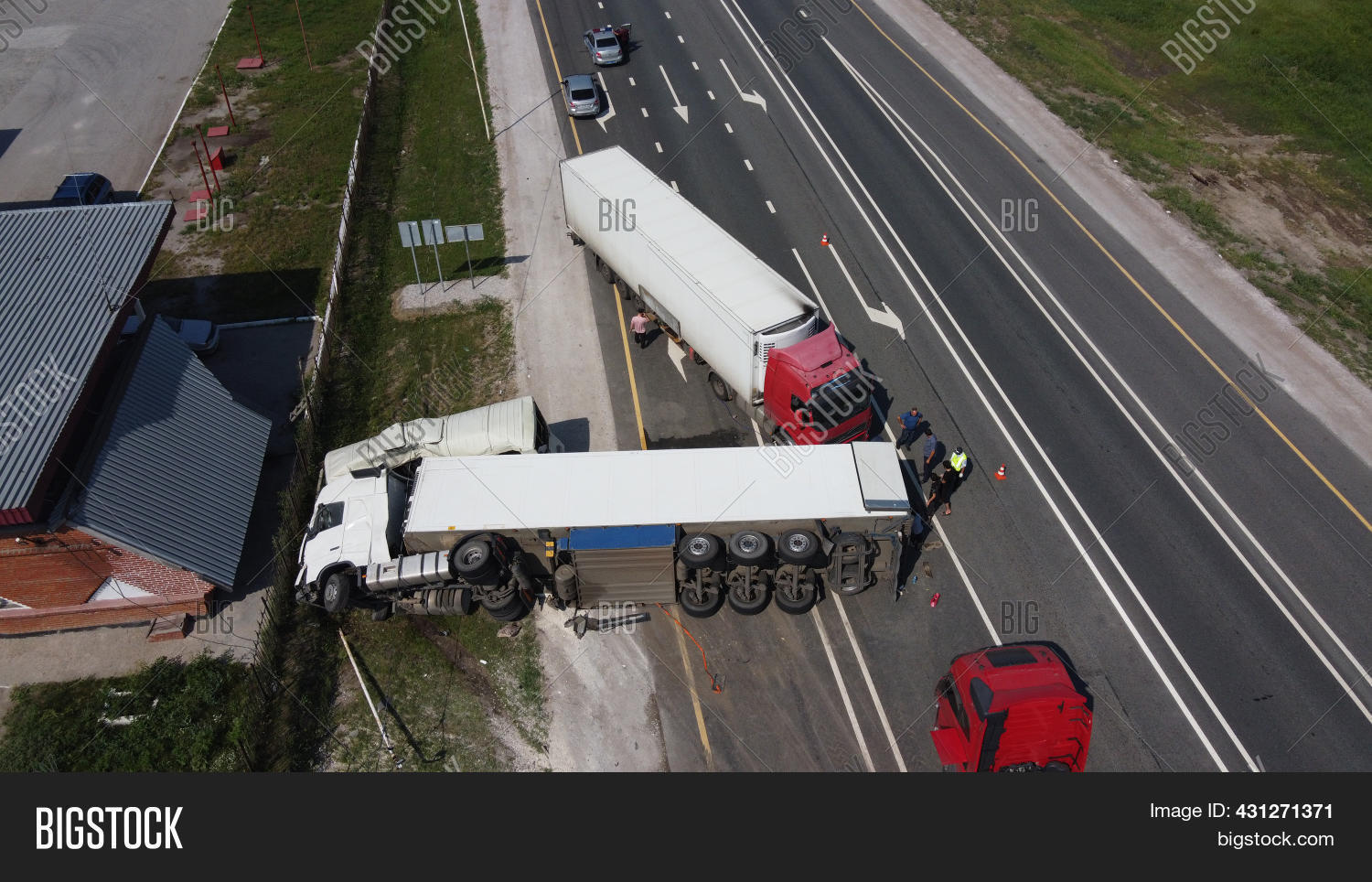 Top View Car Accident Image & Photo (Free Trial) | Bigstock