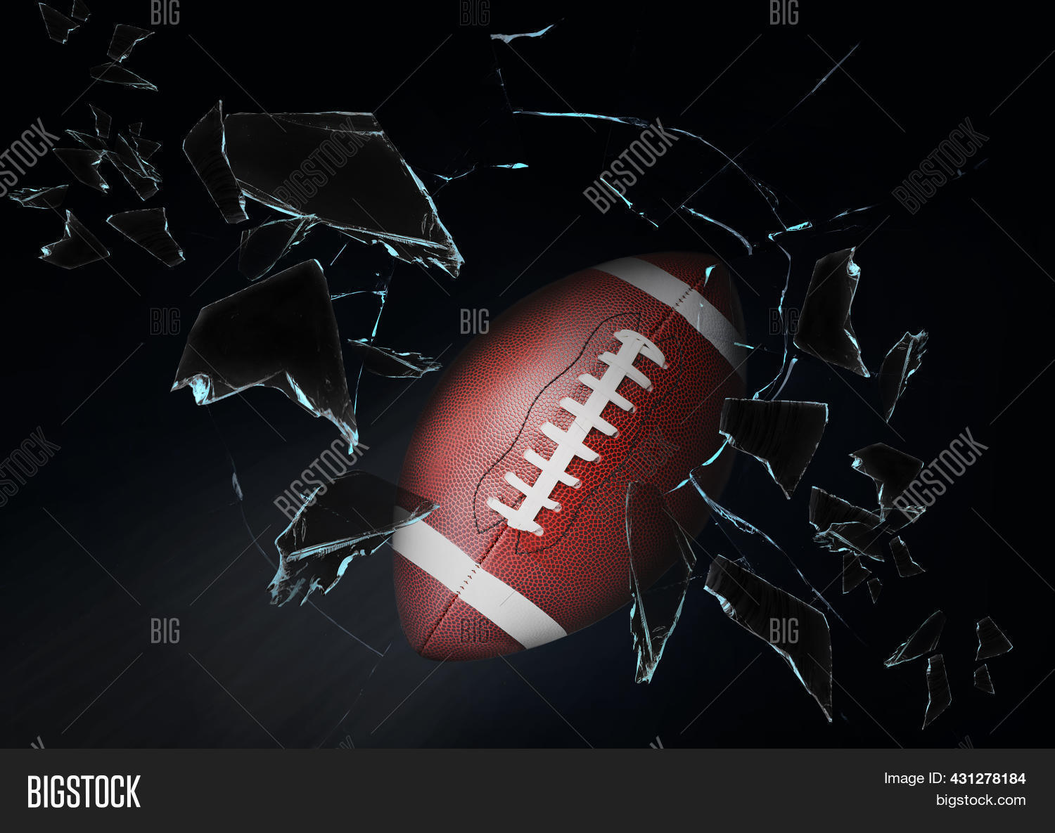 American Football Ball Image & Photo (Free Trial) | Bigstock